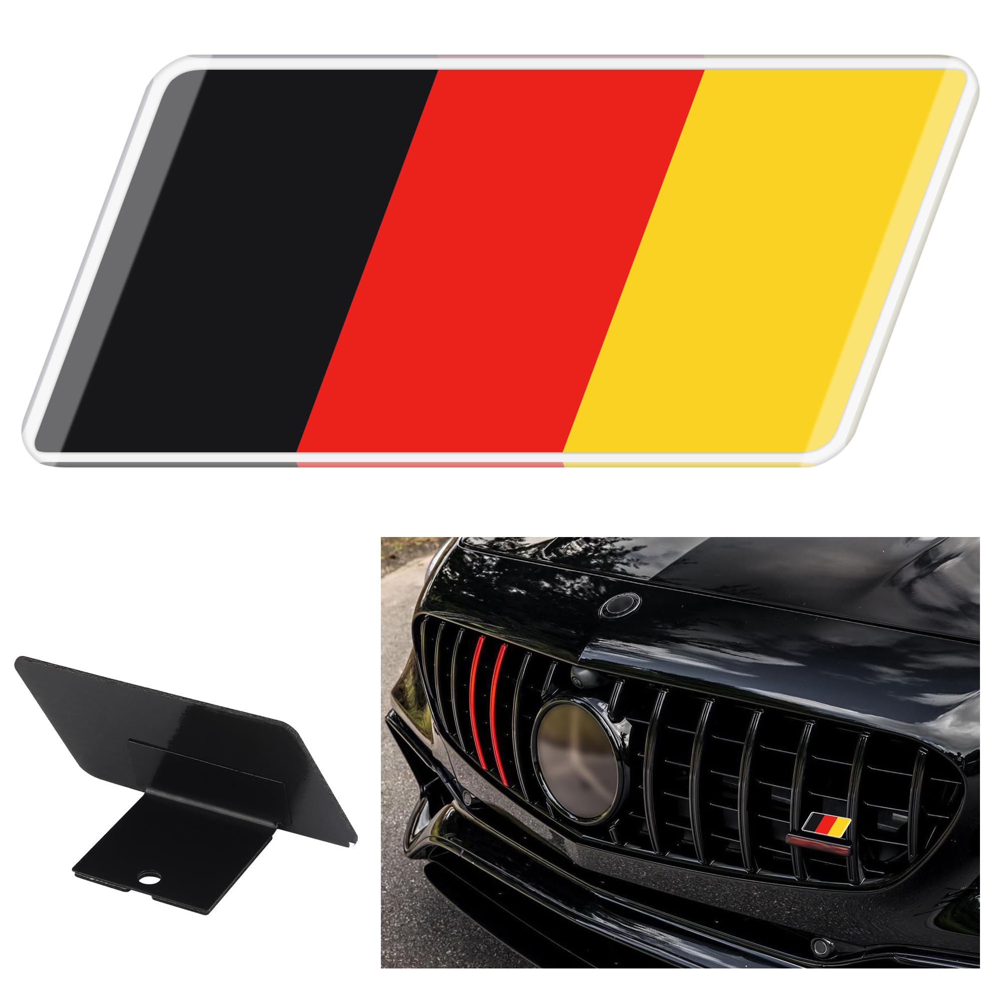 Mua 3D Car Emblem Stickers for Car Decor,Unique Germany Flag Front ...