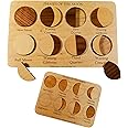 Amazon.com: Moon Phases Puzzle - Made in the USA - Montessori Toy for ...