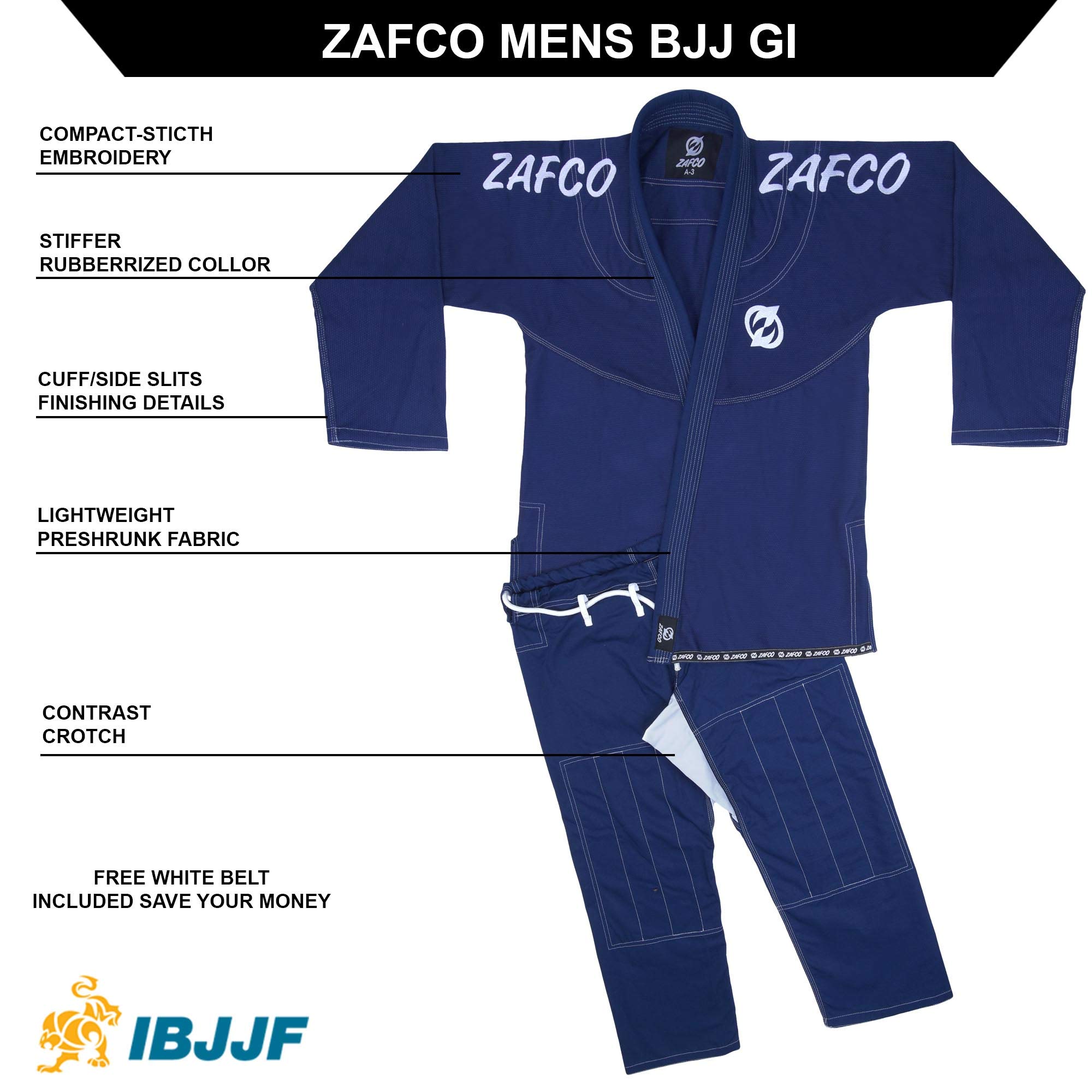 Mua Zafco Sports Brazilian Jiu Jitsu Gi BJJ Gi for Men & Women ...