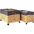 Amazon.com: PEMAR Set 2 (different sizes nesting in a set) Natural ...