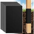 Amazon.com : DECOHS 8 Pcs Fence Post Protection, 16.7 x 10.4 Inch ...