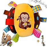 Pet Supplies : Topnique Dog Squeaky Toy Set - Octopus and Crocodile Design, 2-Pack, Durable ...