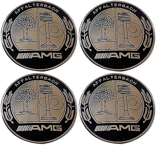 AMG wheel center cap sticker set for Mercedes price in UAE | Amazon UAE ...