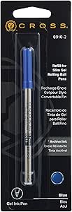 Cross Slim Gel Rolling Ball Refill Blue 1 per Card (8910-2) : Amazon.ca ...