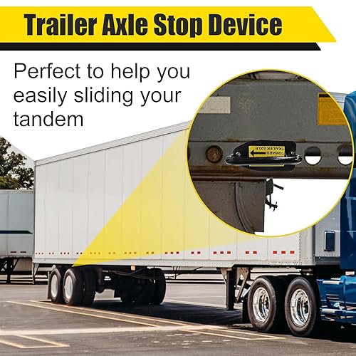 HNeekyr Trailer Tandem Slide Stopper,Locking Pin Tandem