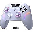 Amazon.com: EasySMX X20 Wireless Gaming Controller with RGB Backlit, 2 ...