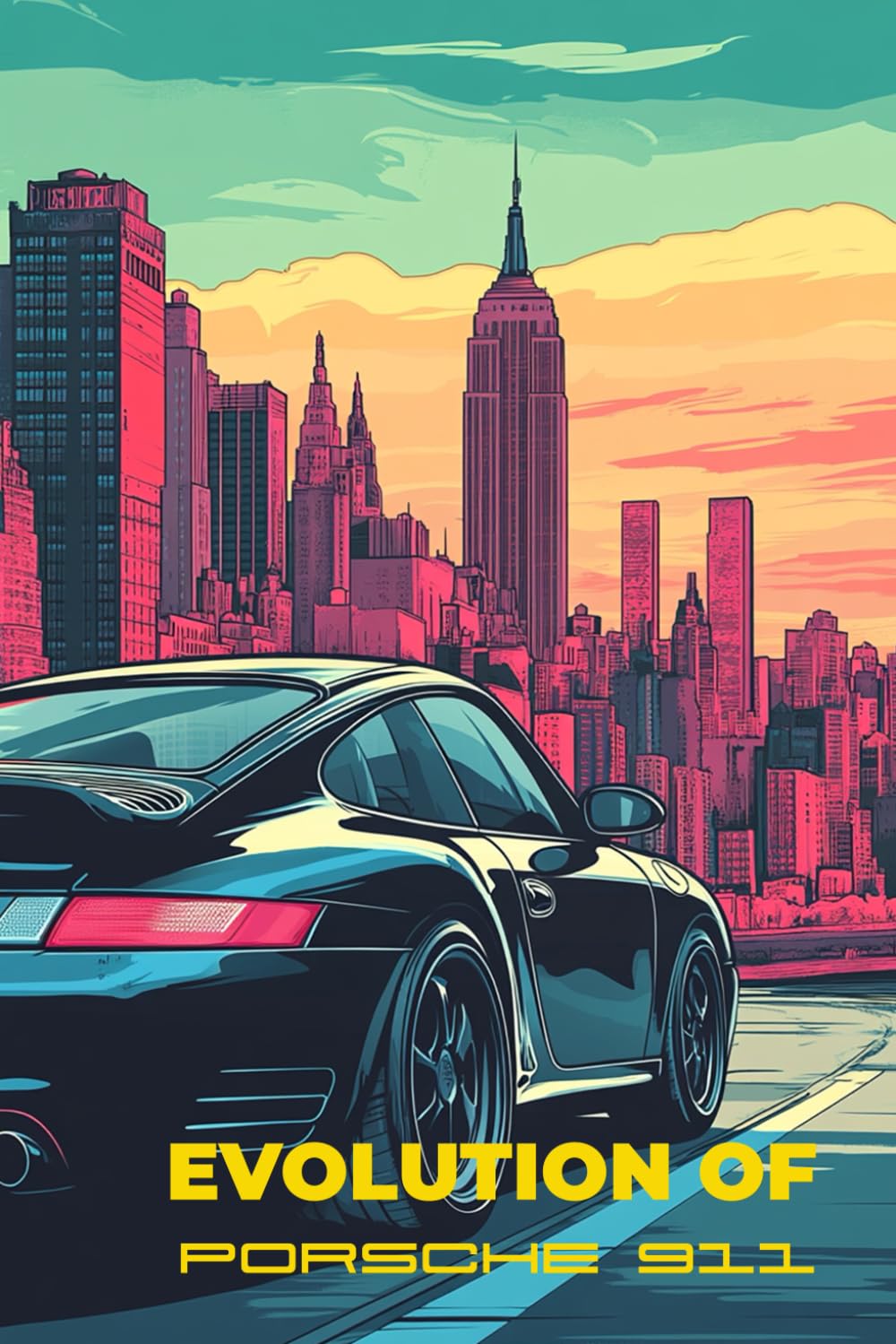 Mua Evolution of Porsche 911: Poster book of illustrations of legendary ...