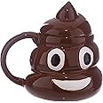 Amazon.com: Puckator Emotive Poop Ceramic Shaped Tea Coffee Mug with ...