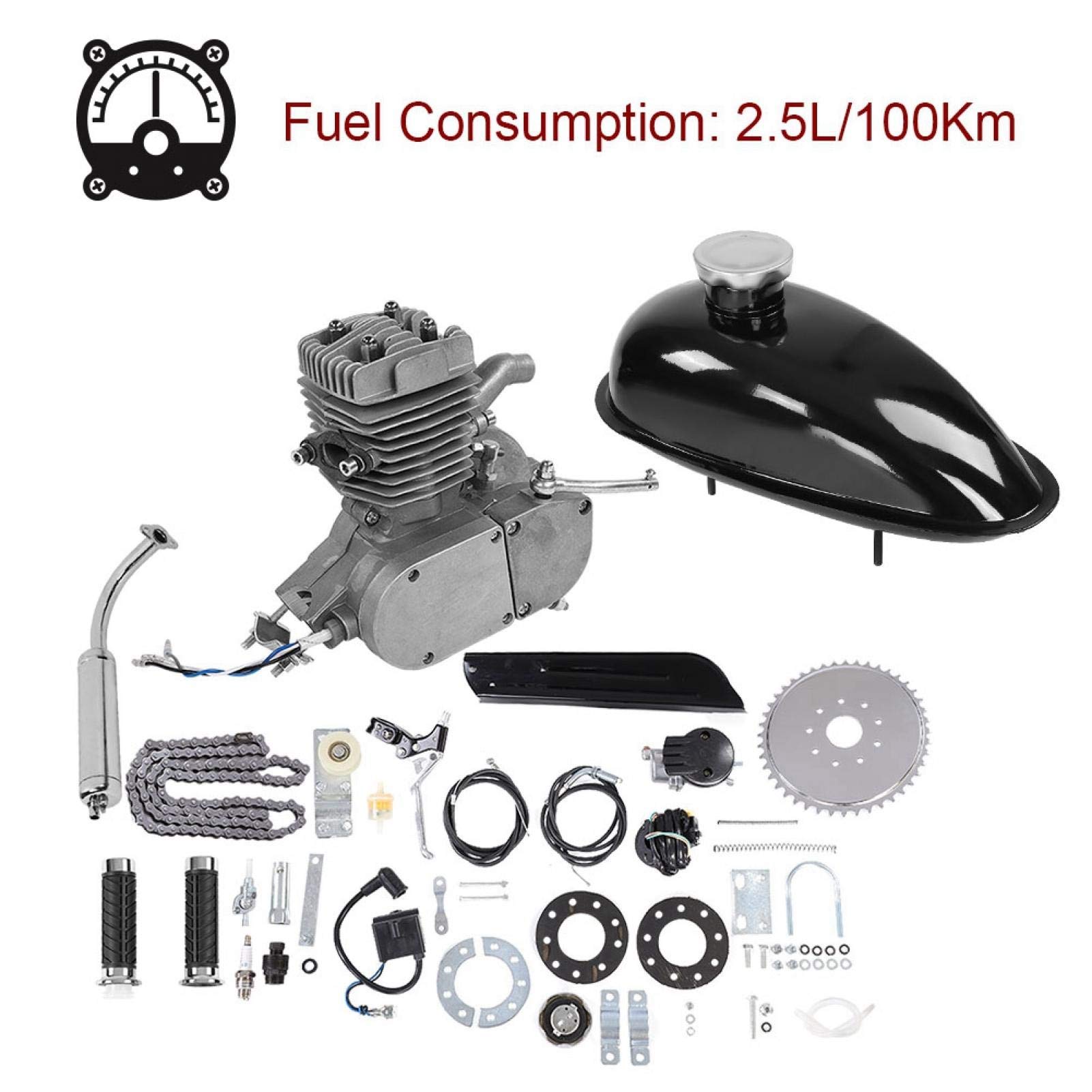 Mua 50CC 2-Stroke Engine, Qiilu 50CC Motor Engine Bike Kit, Motor ...