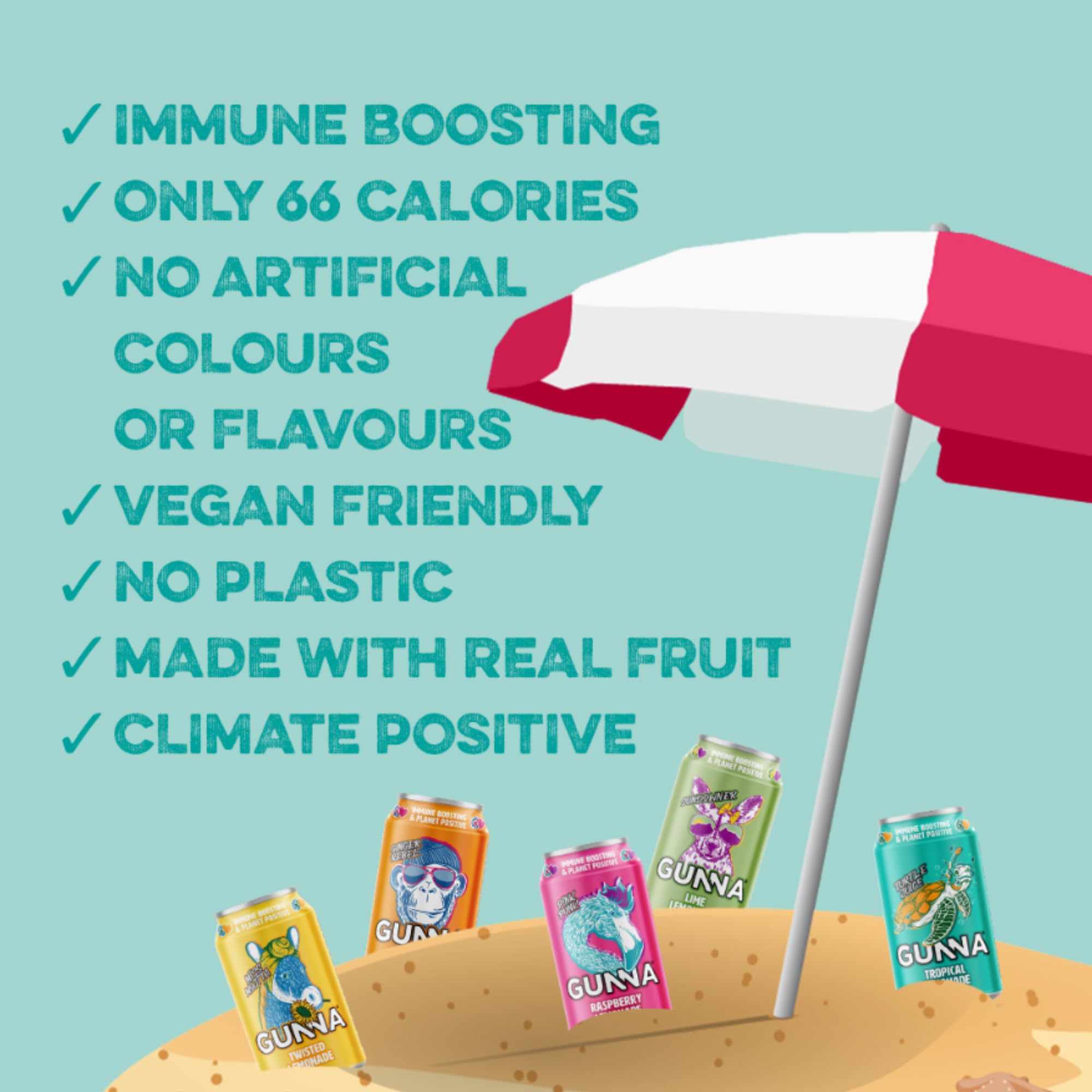 Mua Gunna, Variety Pack of Soft Drinks, 24 Cans, Sparkling Drinks and ...