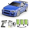 Amazon.com: Skymaker RC Drift Car LDR/C LD1899 1/18 GTR R34 2.4GHz RWD Drifting with Gyroscope ...