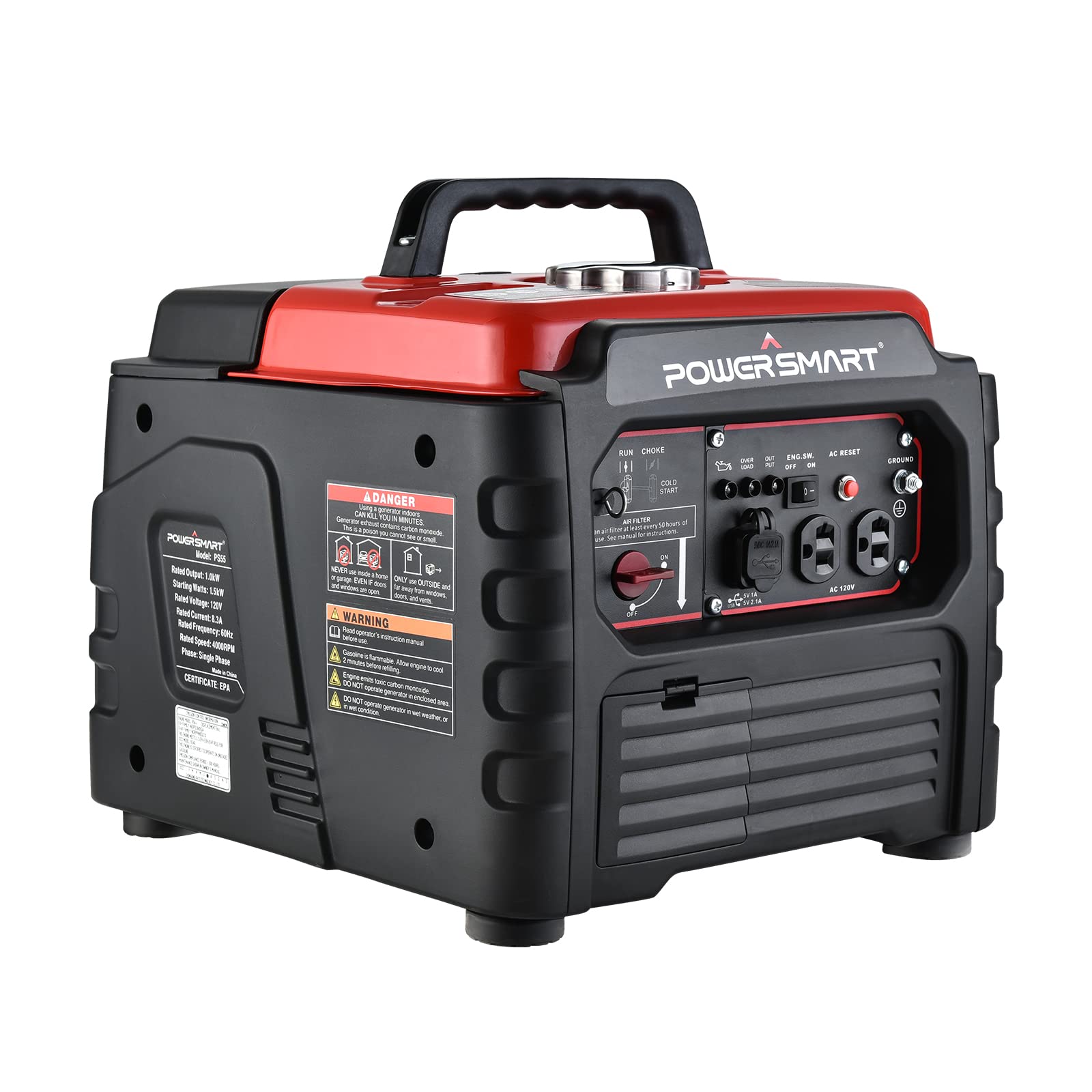 Mua PowerSmart Portable Inverter Generator, 1500W Super Quiet 4-Stroke ...