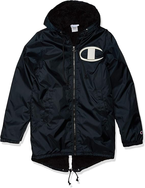 Champion Men's Sherpa Lined Stadium Jacket, black, MEDIUM: Amazon.ca ...