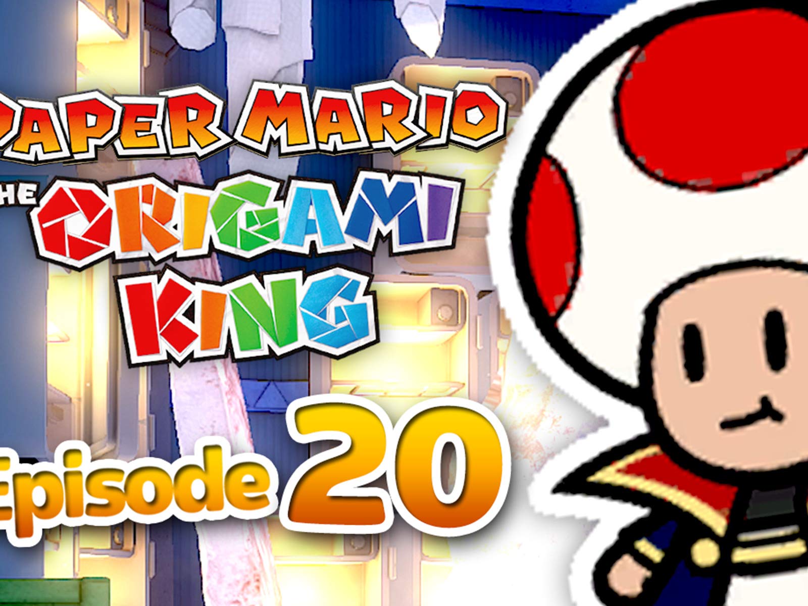 Watch Clip: Paper Mario The Origami King Gameplay - Zebra Gamer | Prime ...