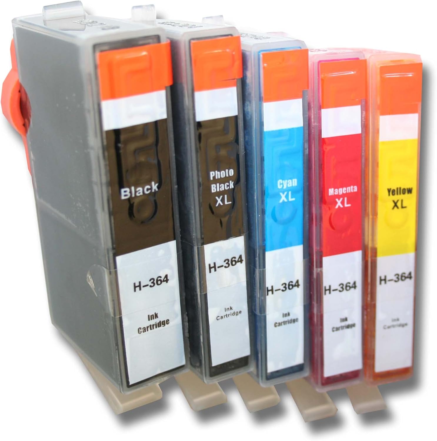 Prestige Cartridge 364XL Lot de 5 Cartouches d'encre compatible avec ...