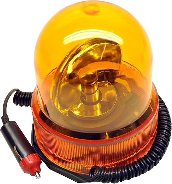 Revolving Recovery Beacon / Warning Flashing Light / Lamp Amber Orange ...