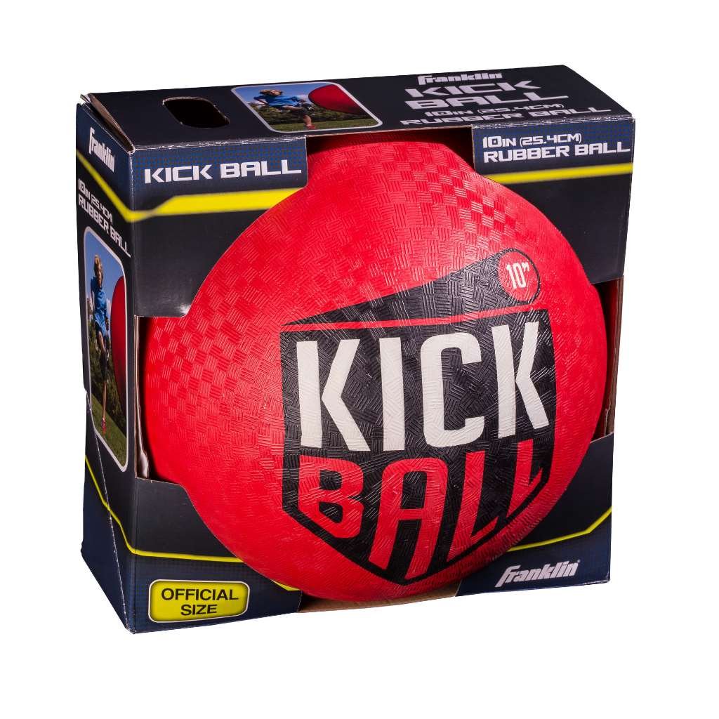 Franklin Sports Rubber Kickball - Kids Playground Ball For Dodgeball ...