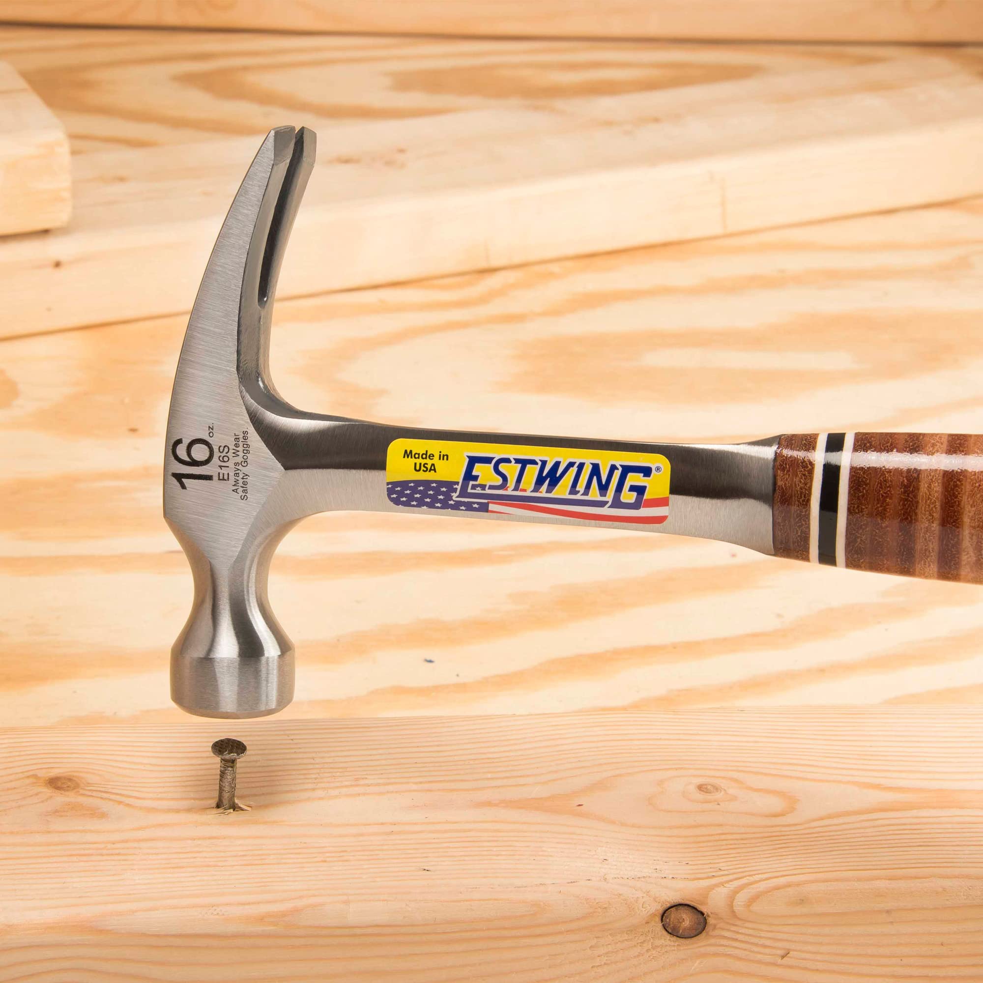 Mua Estwing Hammer - 16 oz Straight Rip Claw with Smooth Face & Genuine ...
