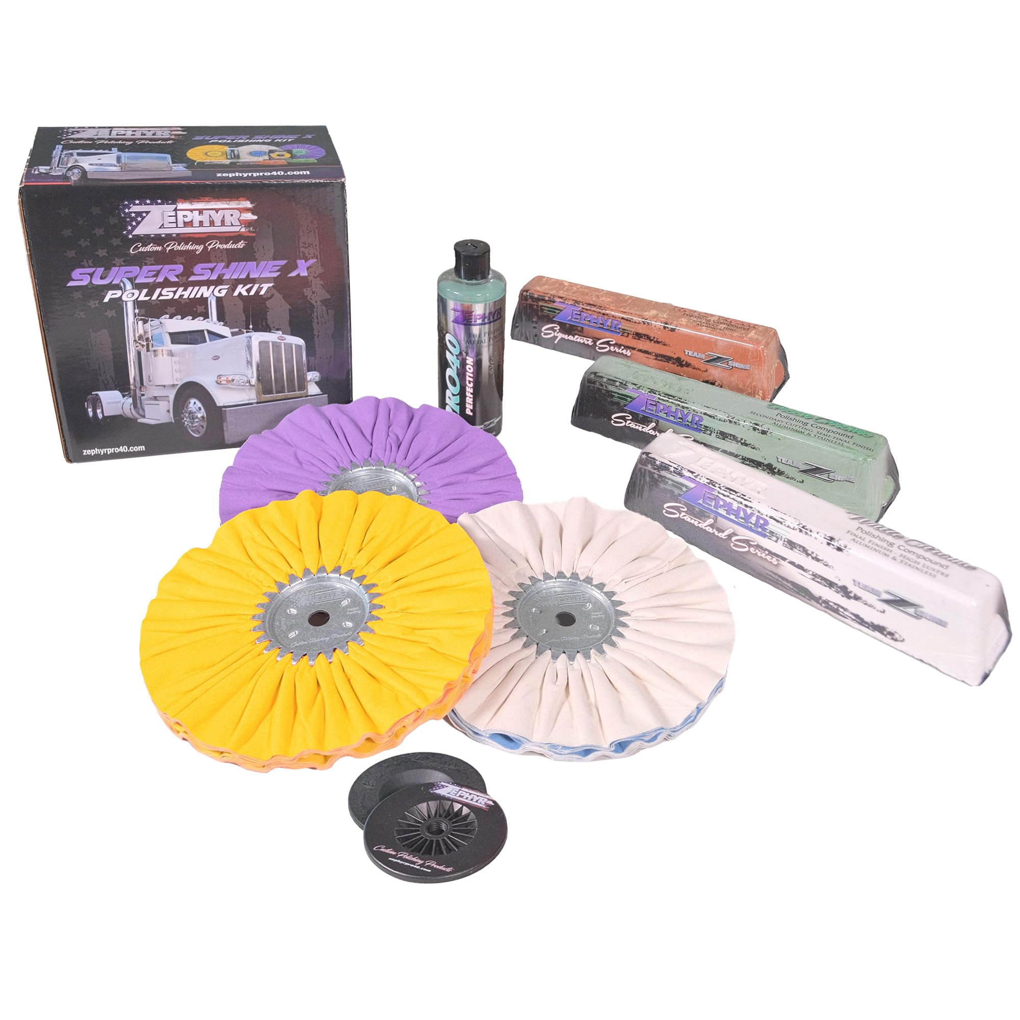 Mua Super Shine 'X' Polishing Kit for Buffing Aluminum and Stainless ...