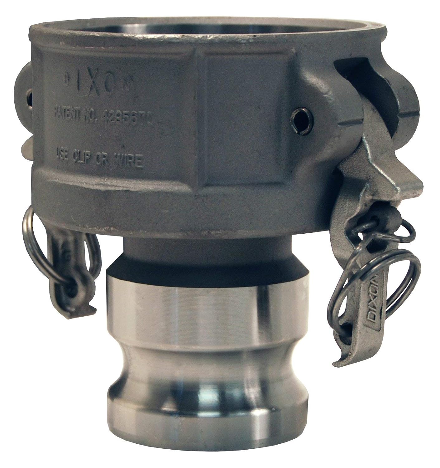 Dixon RDA4030BL 4" Boss-Lock Reducer x 3" Adapter, Boss Handle, 4" ID ...