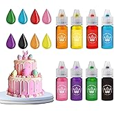 Amazon.com : Gel Food Coloring Set - 8 Colors Concentrated Gel Based ...