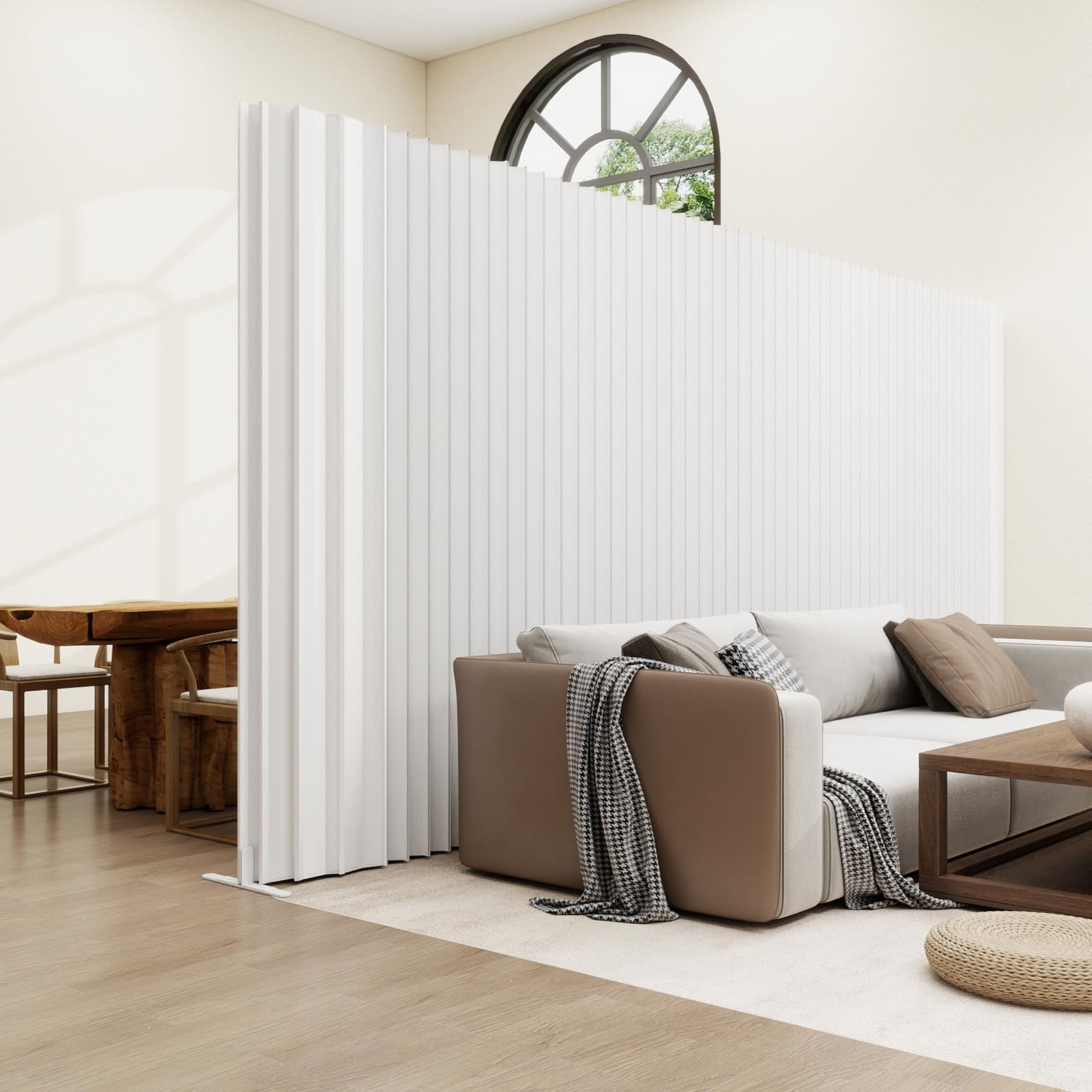 Paper Room Divider,Portable Office Partition Wall,Folding Privacy Paper ...