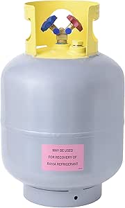 Amazon.com: Flame King YSNR501 50 Pound Refrigerant Recovery Cylinder ...