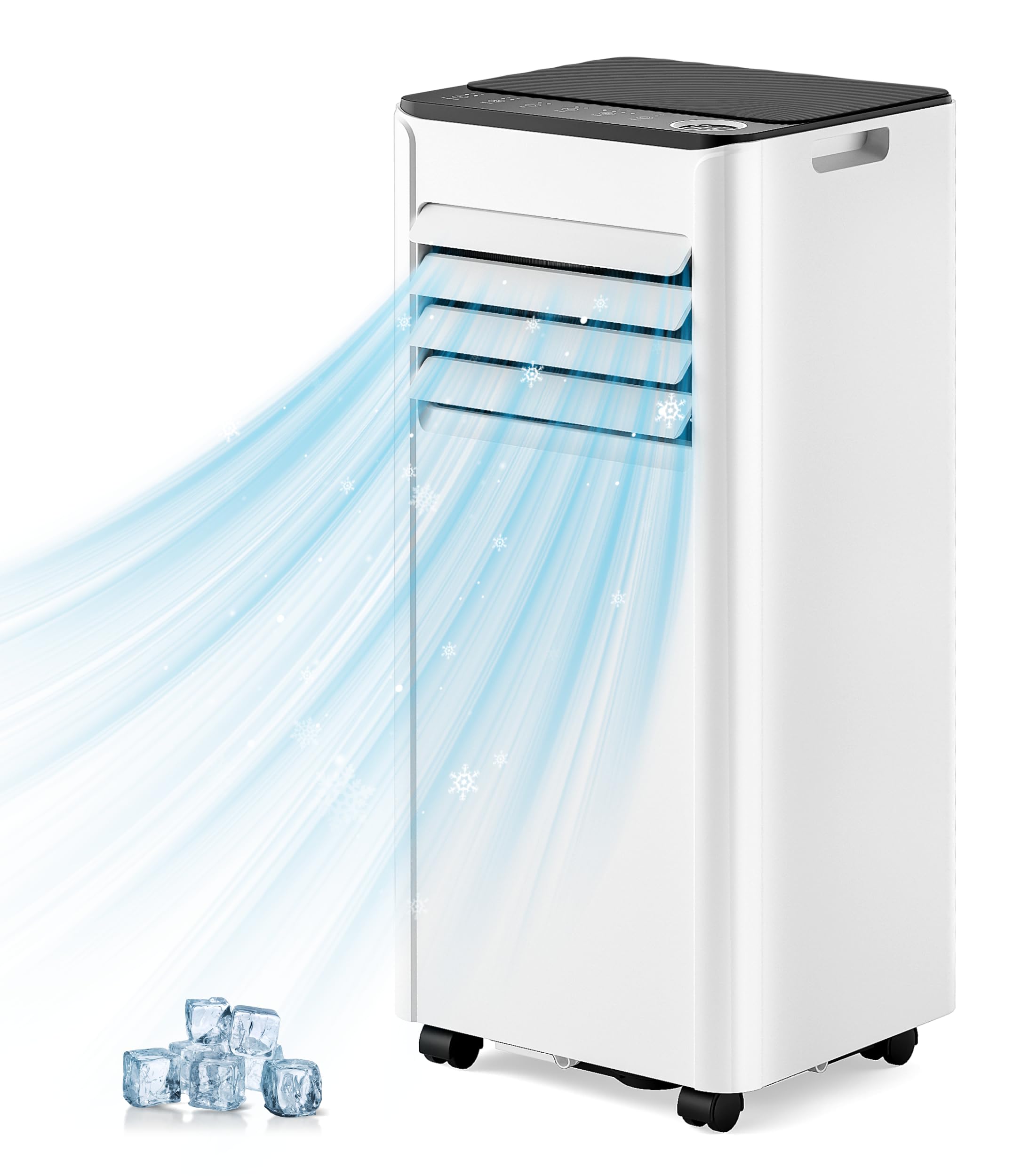 EUHOMY 10000BTU Portable Air Conditioners with Remote, 3-1 Standing ...
