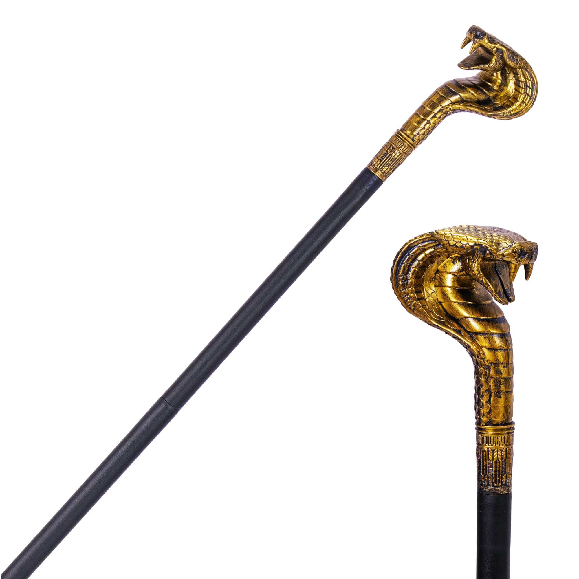 Spooktacular Creations Halloween Walking Cane, Egyptian Snake Staff ...