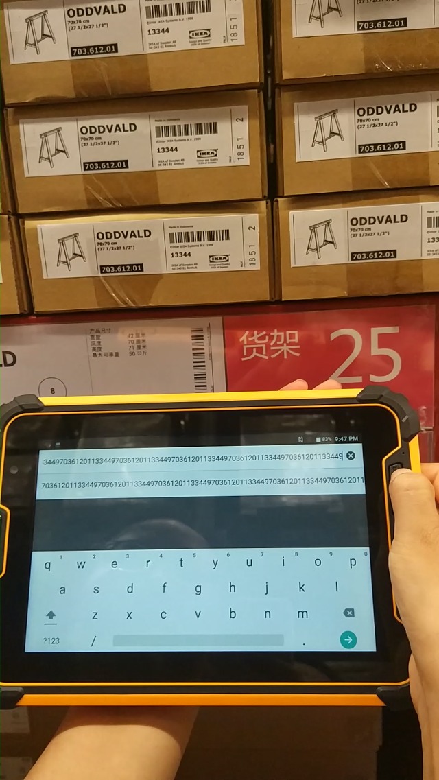 Watch Vanquisher Rugged Extreme Android Tablet Barcode Scanner on ...