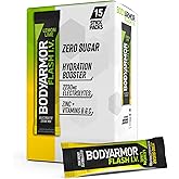 Amazon.com : BODYARMOR Flash IV Electrolyte Packets, Lemon Lime - Zero ...