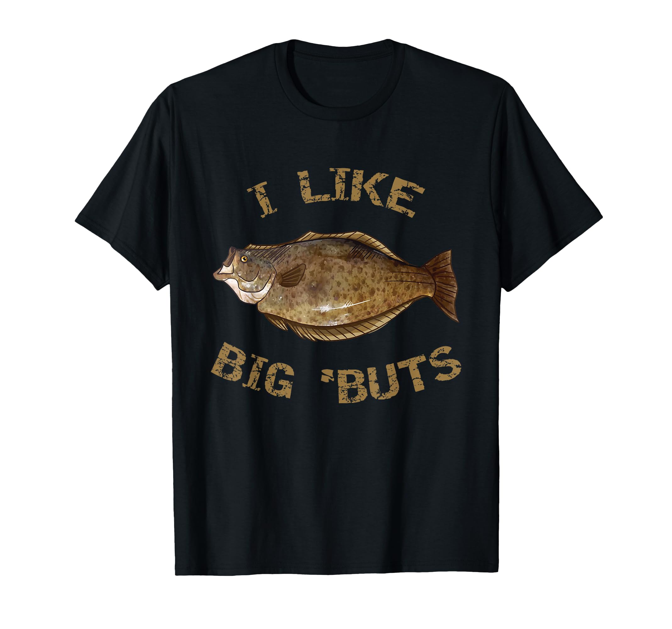 I Like Big 'Buts | Halibut Shirt for Halibut Fishing T-Shirt for sale ...