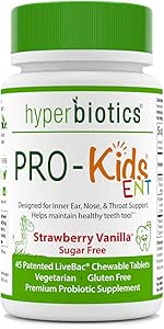 Amazon.com: PRO-Kids ENT: Children's Oral Probiotics (Chewable & Sugar ...