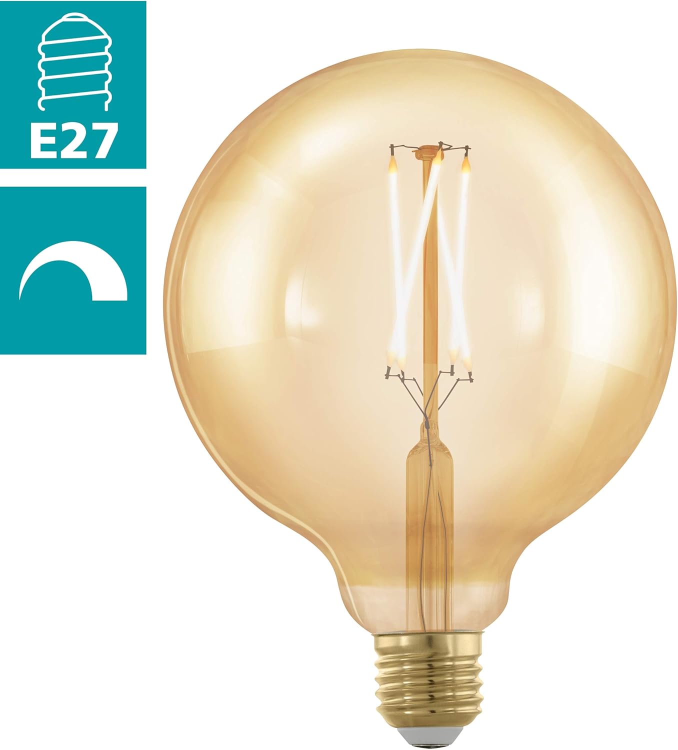 EGLO LED Light Bulb, 4 W, Gold – BigaMart