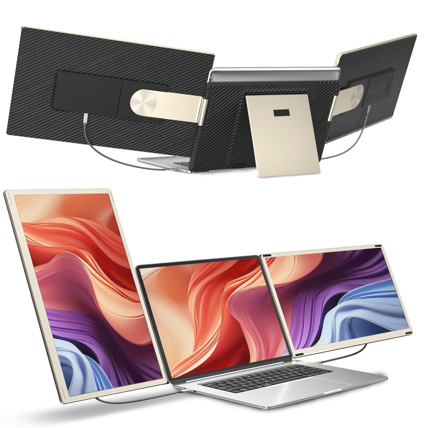 Mua Portable Monitor,15.6" Laptop Screen Extender, Ultra-Slim Travel ...