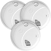 First Alert SMI100-AC, Hardwire Interconnect Smoke Alarm with Battery ...
