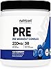 Nutricost Pre-Workout Complex Powder (30 Servings, Blue Raspberry ...