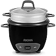 Amazon.com: Aroma Housewares 6-Cup (Cooked) Pot-Style Rice Cooker and ...