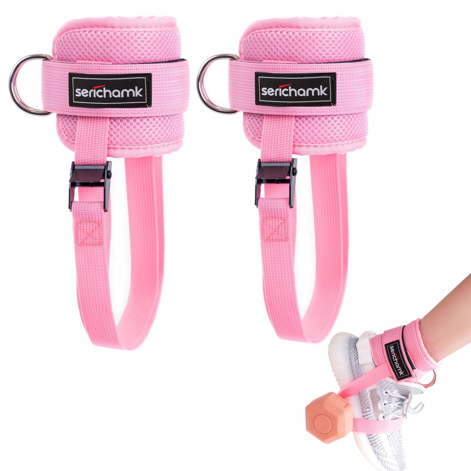 Dumbbell Attachment for Feet,Dumbbell Foot Strap for Cable Machine Feet ...