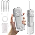 Amazon.com: JIMOK Portable Water Flosser Mini Cordless Portable Oral Irrigator Water Teeth ...