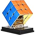 Amazon.com: BroMoCube Cyclone Boys Metallic Mirror 3x3 M Speed Cube Gift for Kids Adults ...