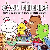 Fuzzy Hygge: Cute and Cozy Coloring Book for Adults & Teens Featuring ...