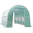 Amazon.com : TGEHAP Greenhouse Replacement Cover for 20 x 10 x 7ft ...
