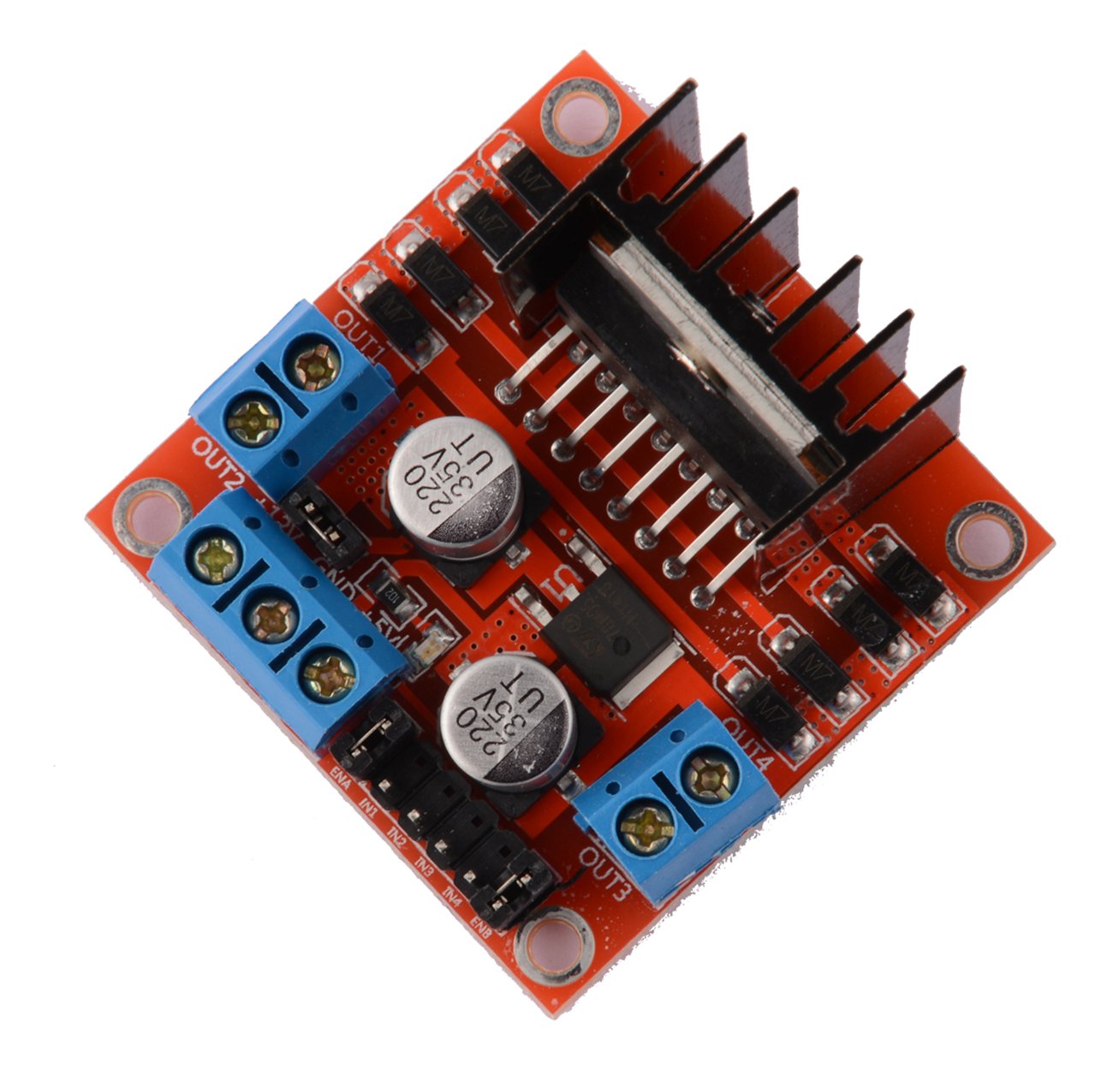 Youmile 5-Pack Dual H Bridge DC Stepper Motor Drive Controller Board ...