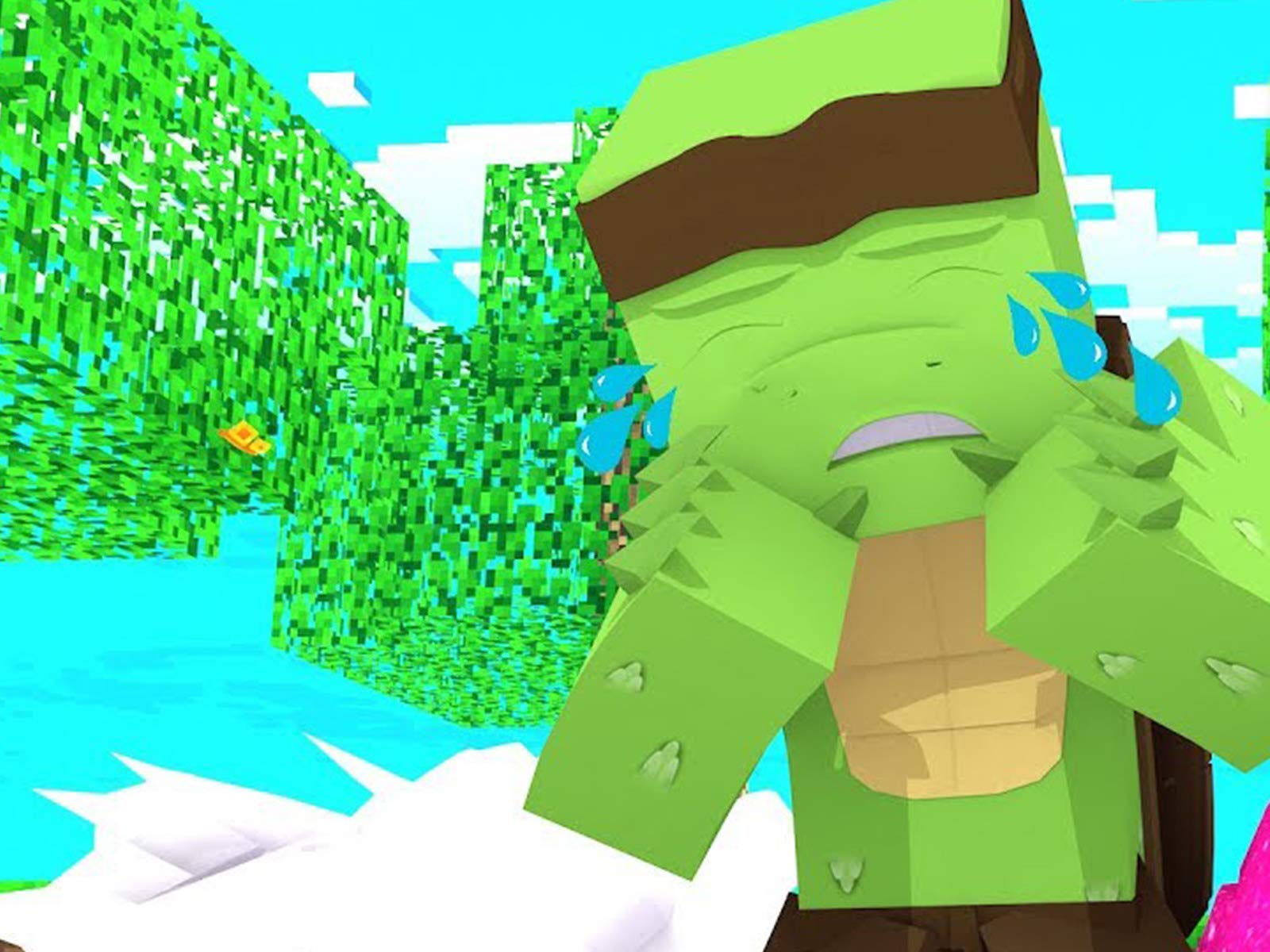 Watch Clip: Tiny Turtle Minecraft Dragons | Prime Video