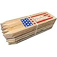 Amazon.com : Sandbaggy 24" Wooden Grading Stakes - Heavy Duty Stakes ...