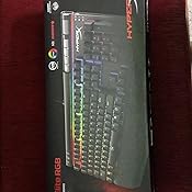 Amazon.in: Buy HyperX HX-KB2RD2-US/R1 Alloy Elite RGB LED Cherry MX Red ...