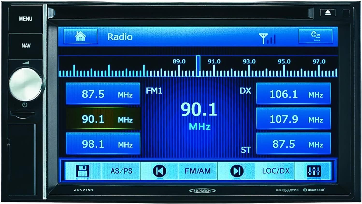 Amazon.com: Jensen JRV215N 6.1" Inch TFT LCD Touch Panel AM/FM/CD/DVD ...