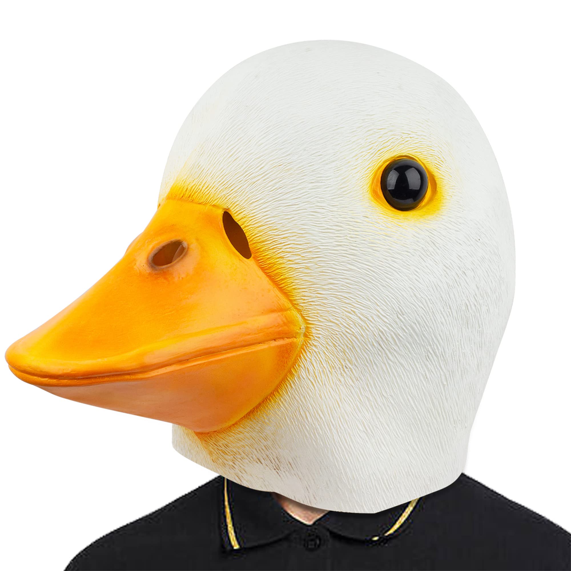 Mua Duck Mask Animal Latex Full Head Realistic Masks Fancy Dress for ...
