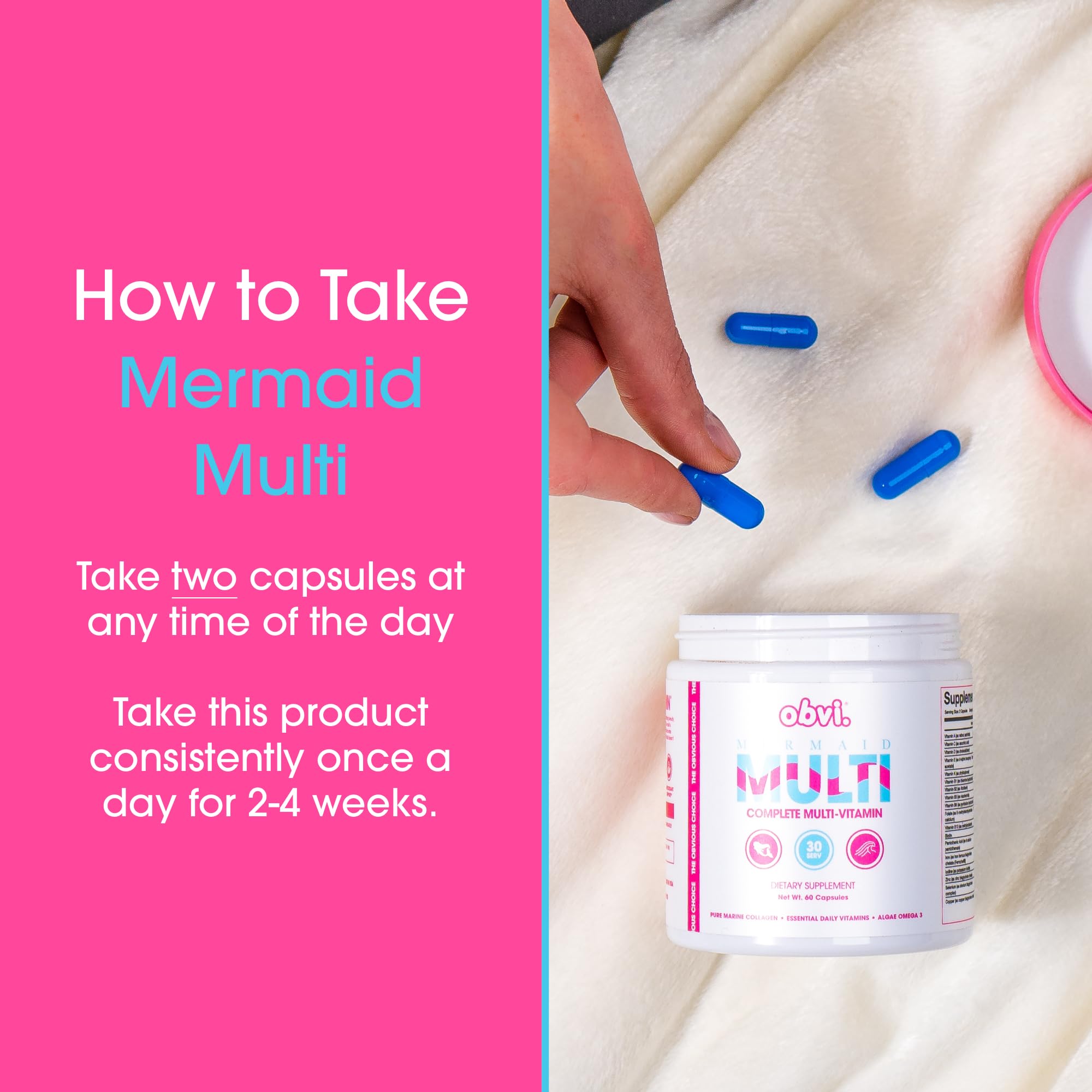 Mua Obvi Mermaid Multi for Women's Health | Complete Multivitamin ...